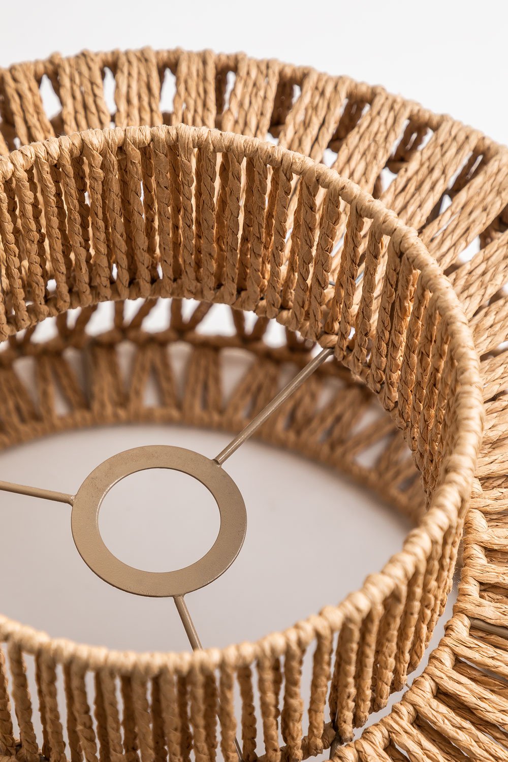 Braided Paper Lampshade Kiara - SKLUM