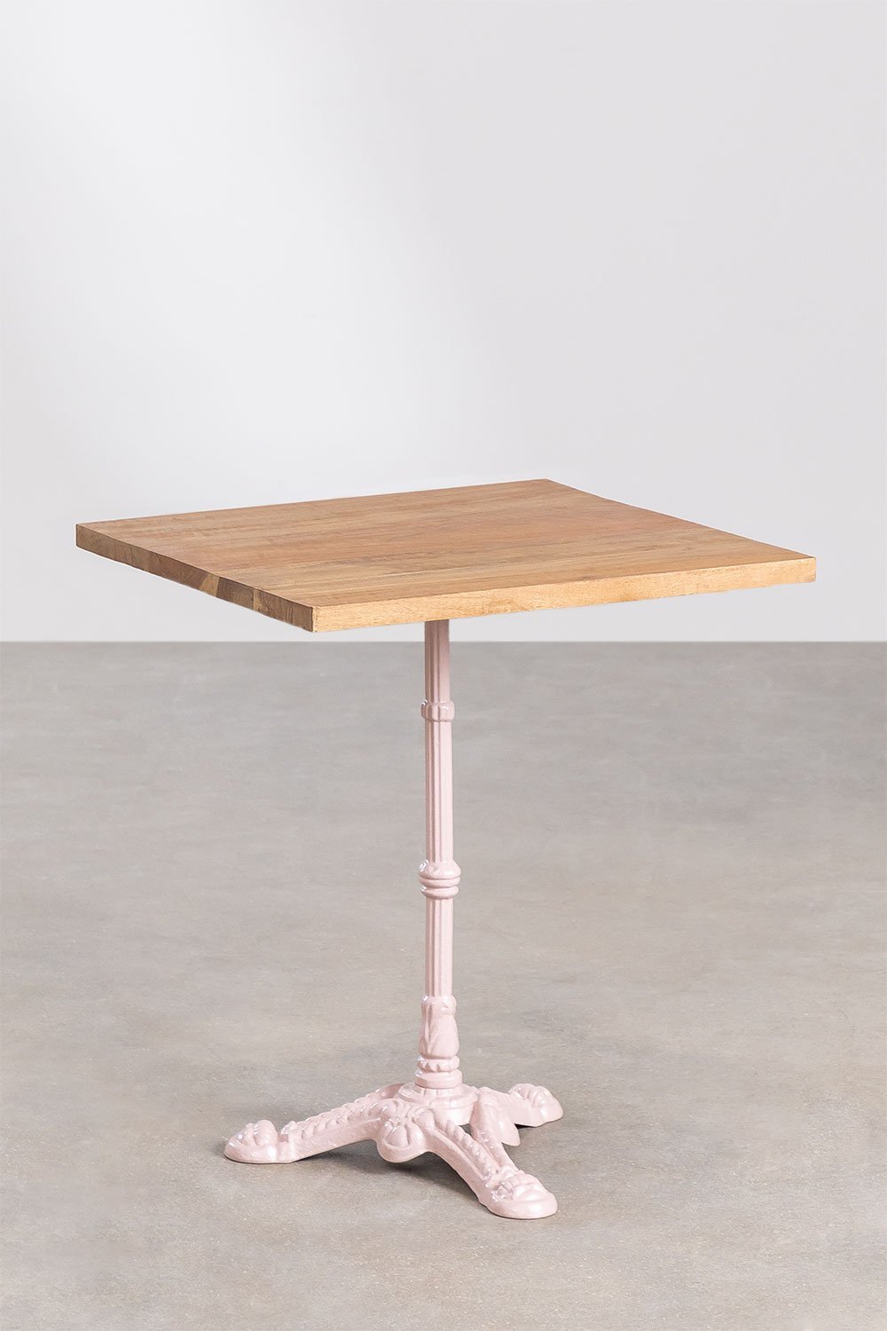 Square Acacia Wood Bar Table Vienna - SKLUM