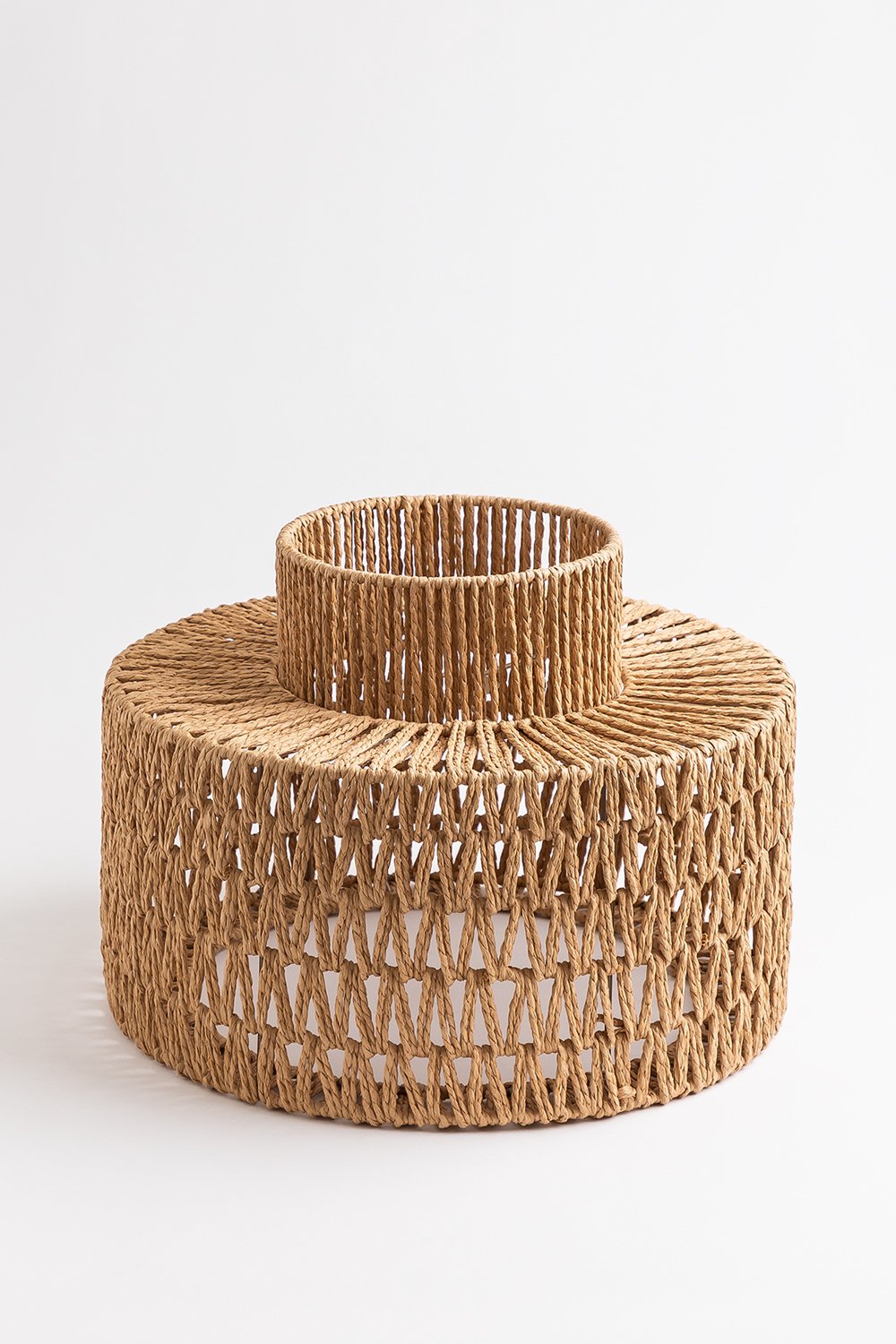 Braided Paper Lampshade Kiara - SKLUM