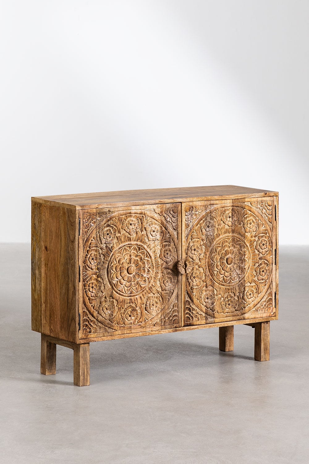 Wiluna mango wood sideboard 105x35 cm - SKLUM
