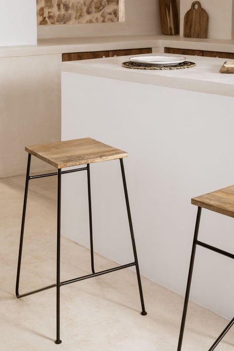 Industrial bar stools | Industrial stools - SKLUM