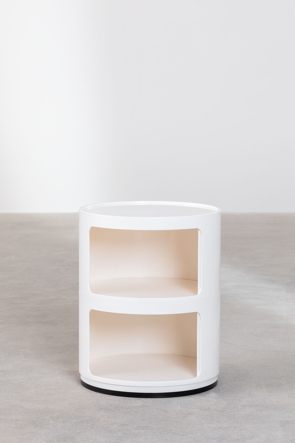 Round bedside table with shelves Babel - SKLUM