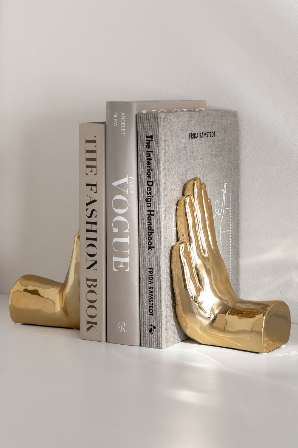 Set of 2 Ceramic Bookends Ranjit - SKLUM