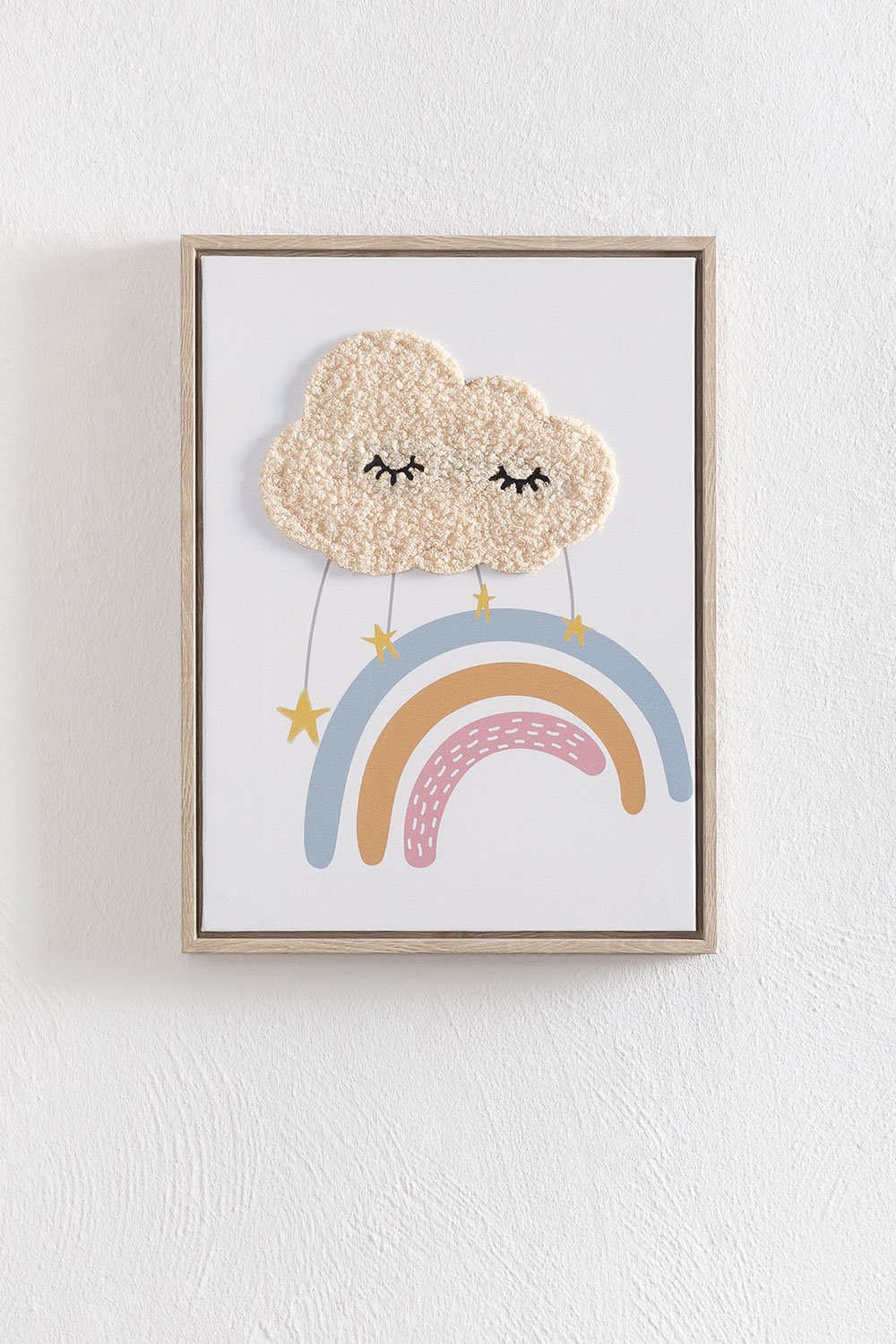 Timoty Kids 30x40 cm decorative textile texture painting - SKLUM