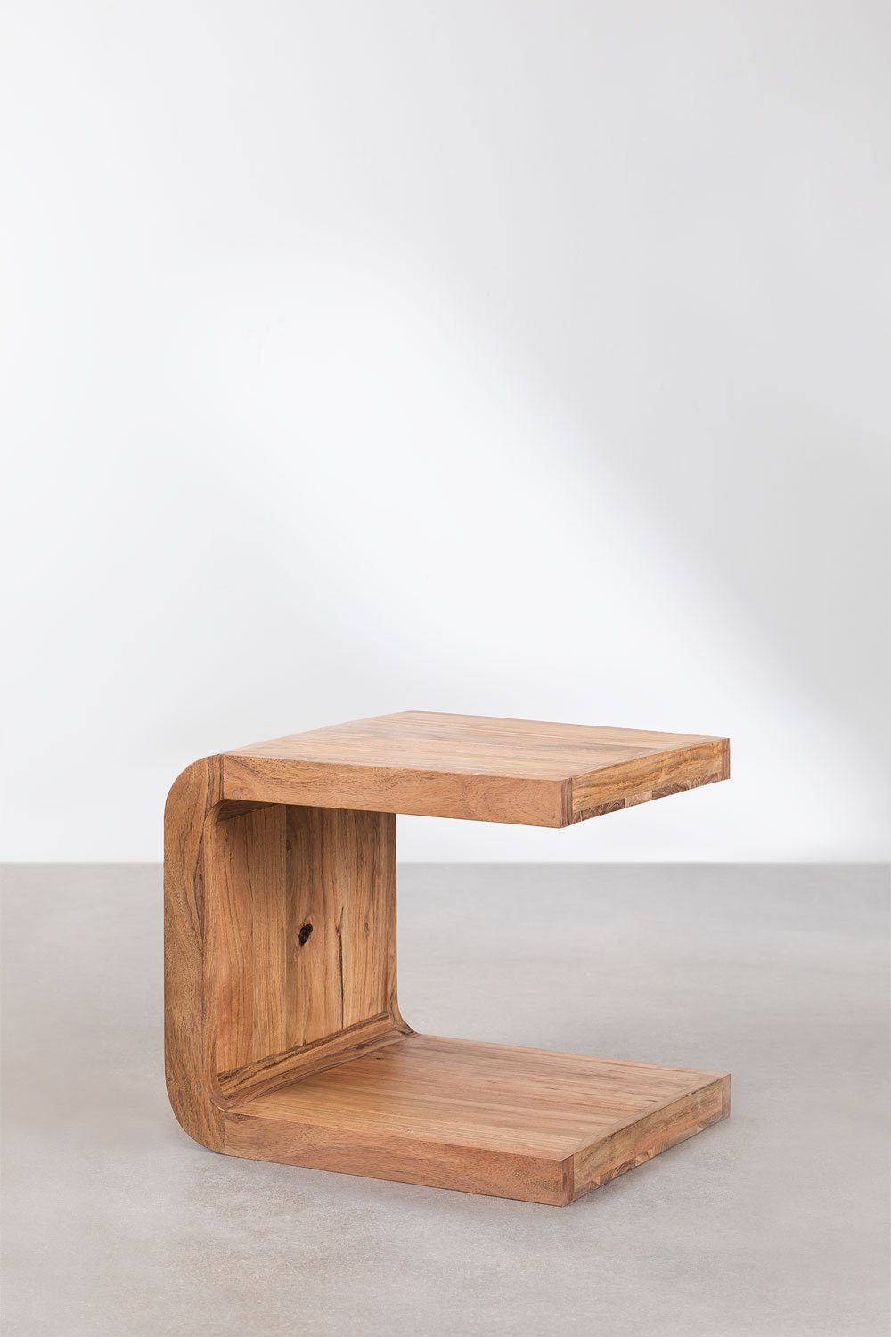 Vacry acacia wood side table - SKLUM