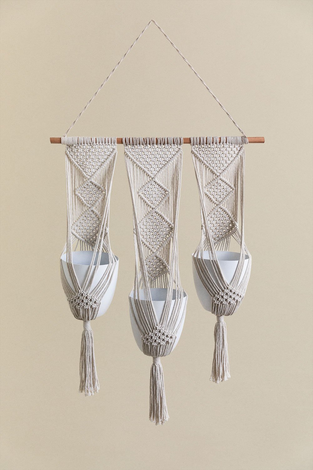 Deyoces macrame hanging planter¡ - SKLUM
