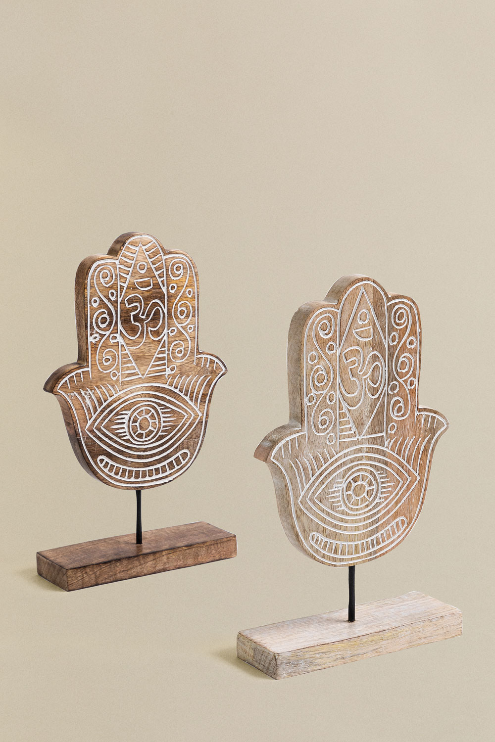 Tilkara mango wood decorative figure - SKLUM