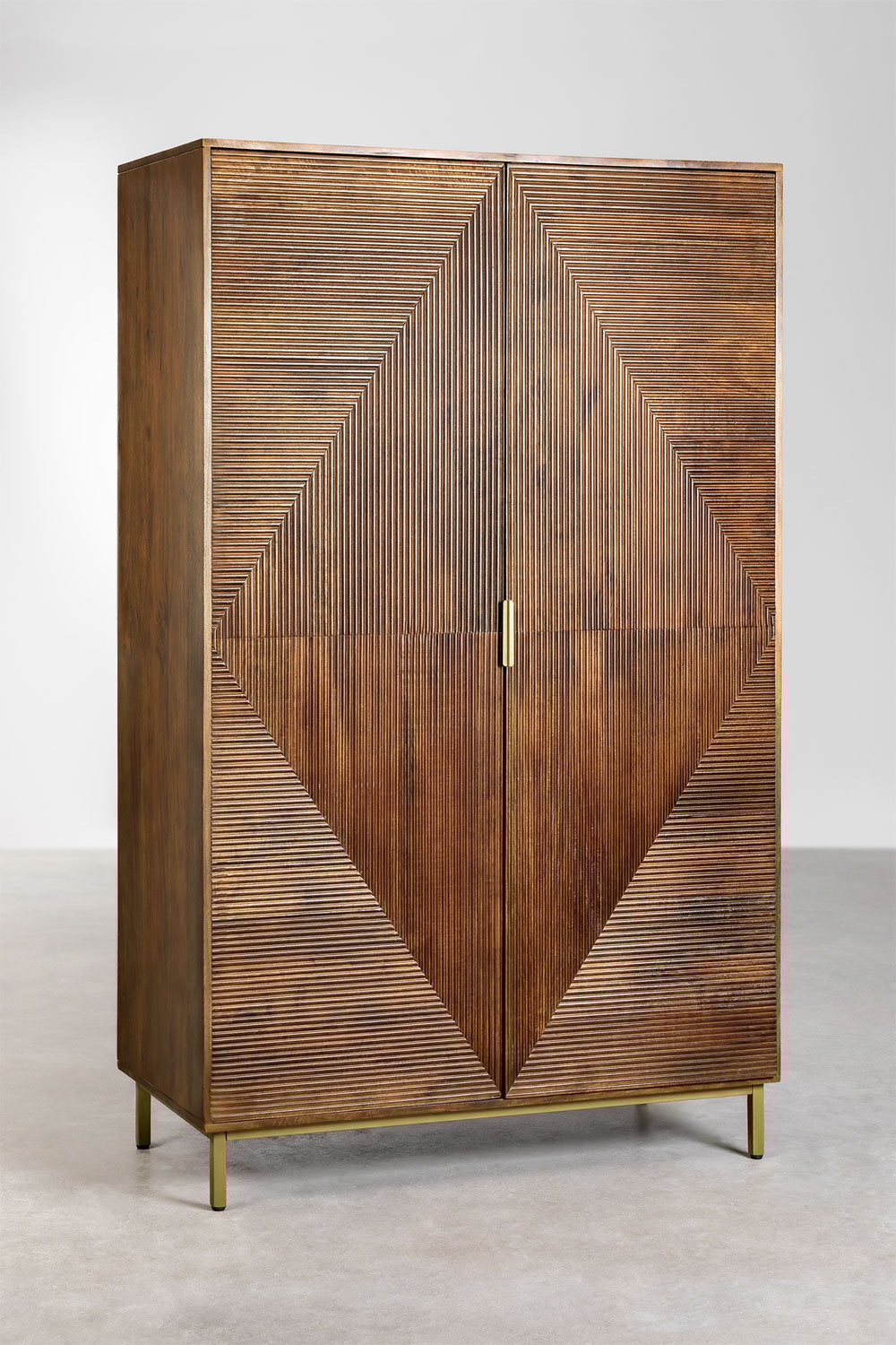 Mango wood wardrobe Baty - SKLUM
