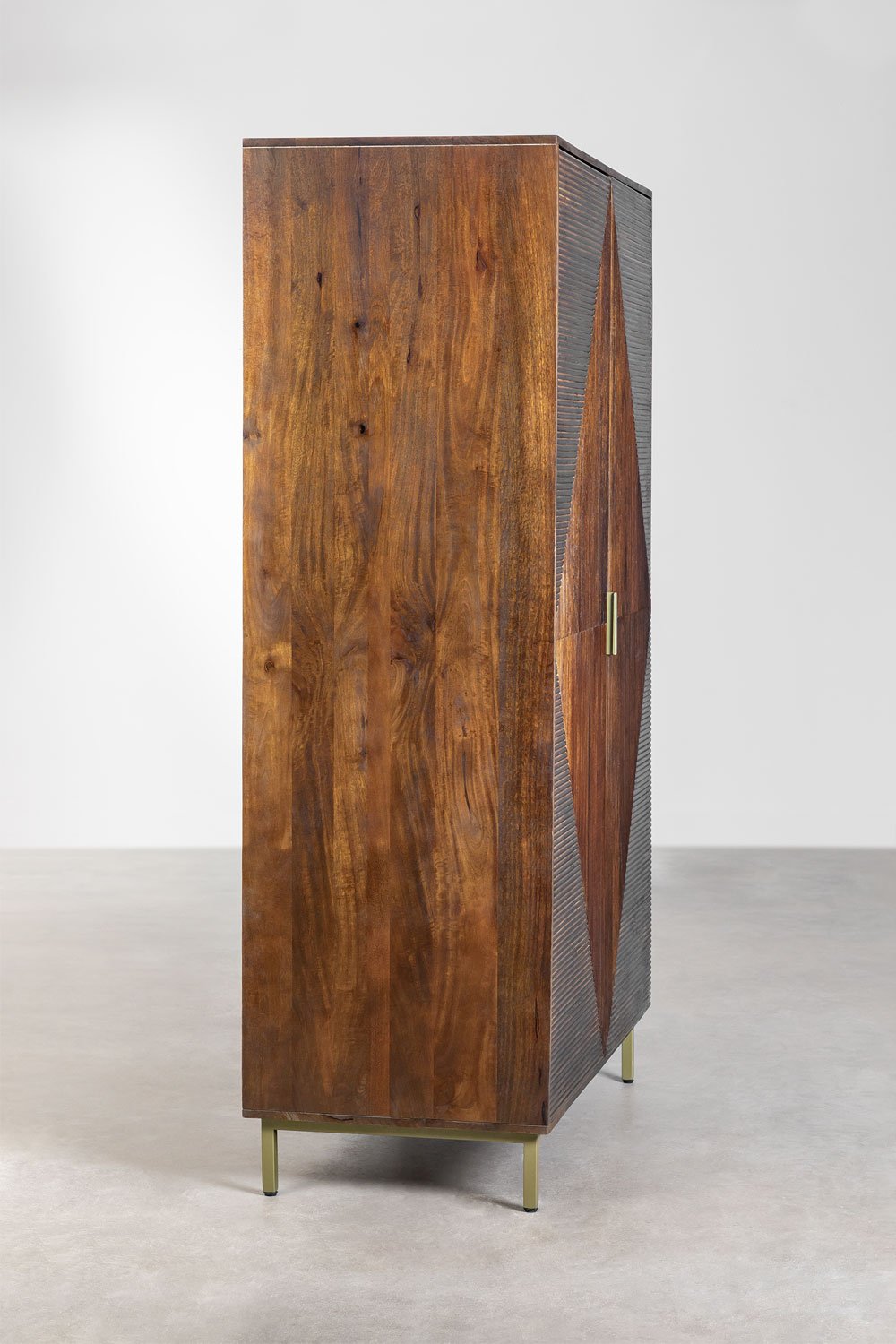 Mango wood wardrobe Baty - SKLUM