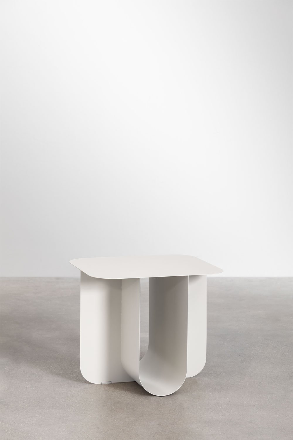 Rectangular steel side table (40x45 cm) Norman - SKLUM
