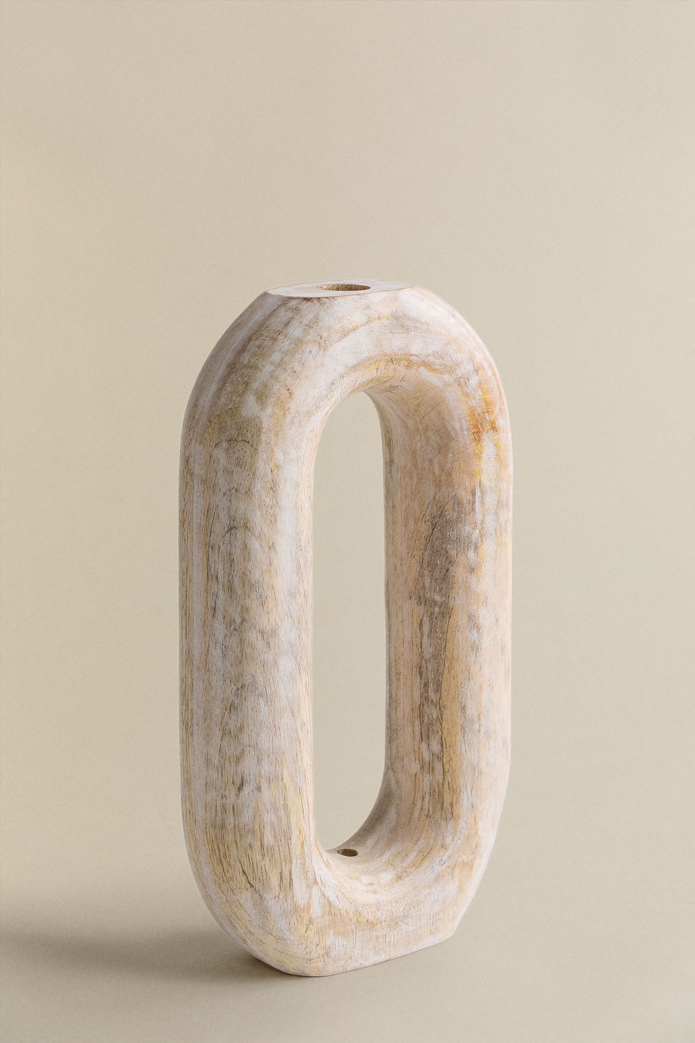Vase in Kerala mango wood - SKLUM