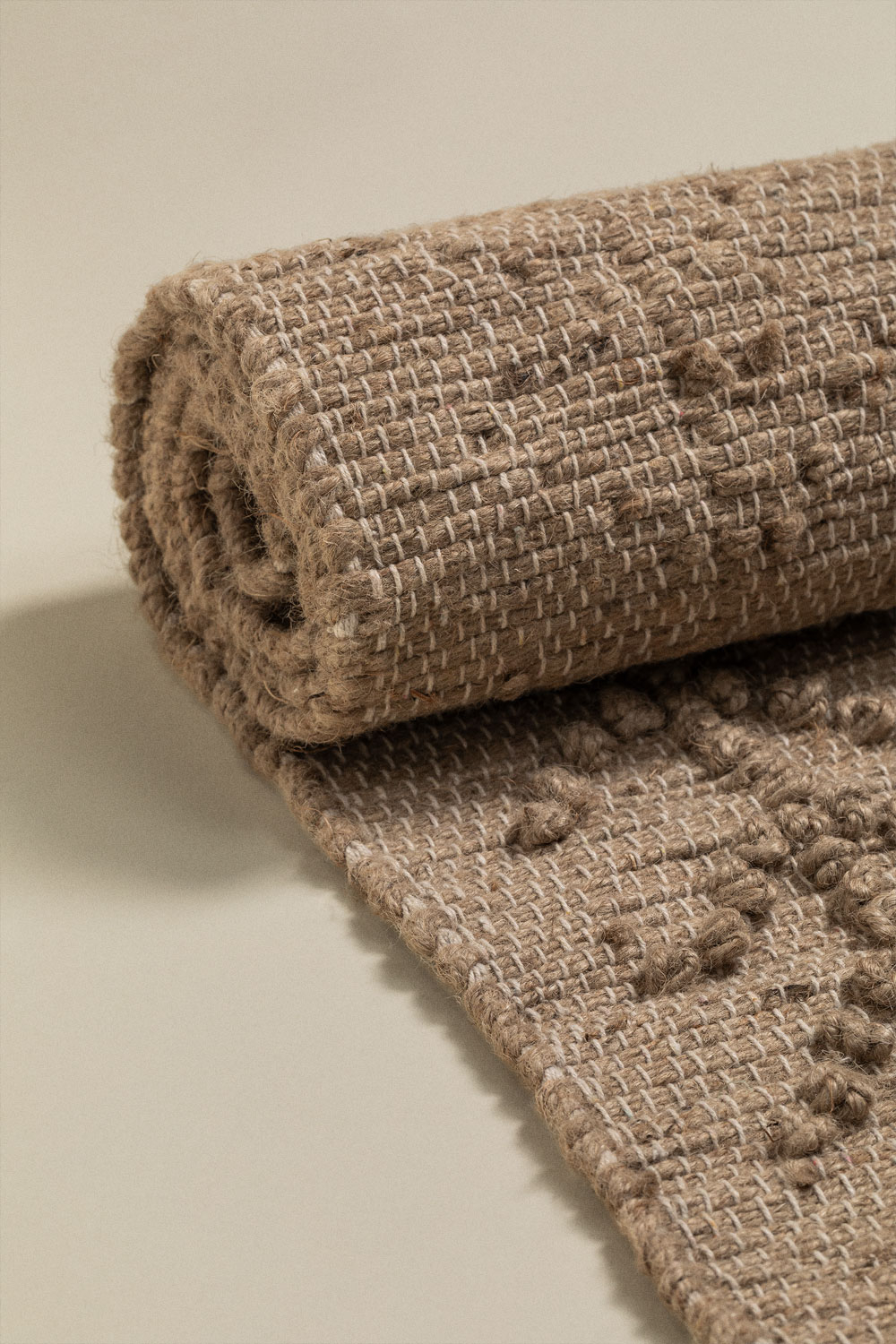 Jute rug (180x120 cm) Golchen - SKLUM