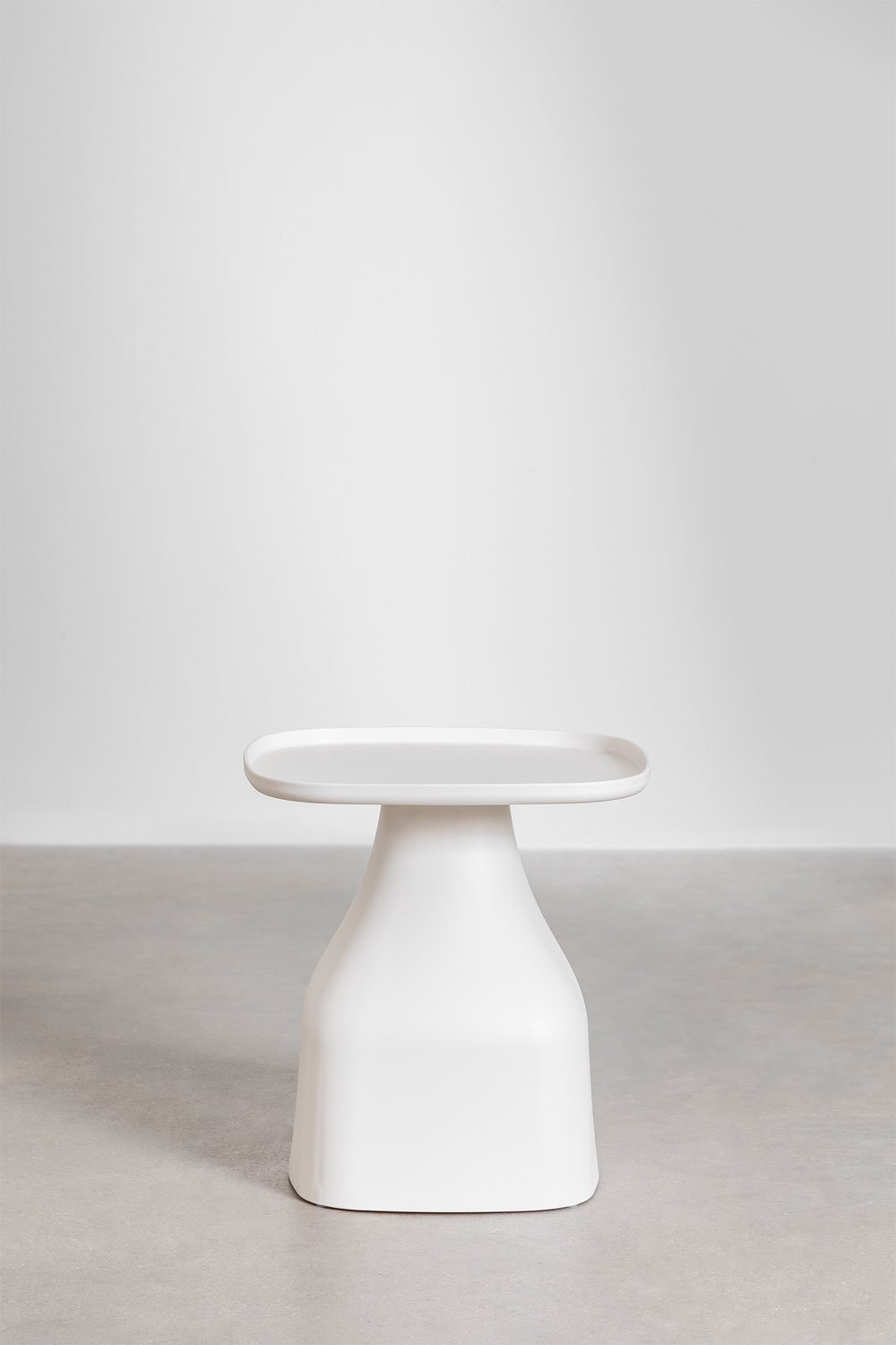 Square Garden Side Table 50x50 cm in Polypropylene Jubarri - SKLUM