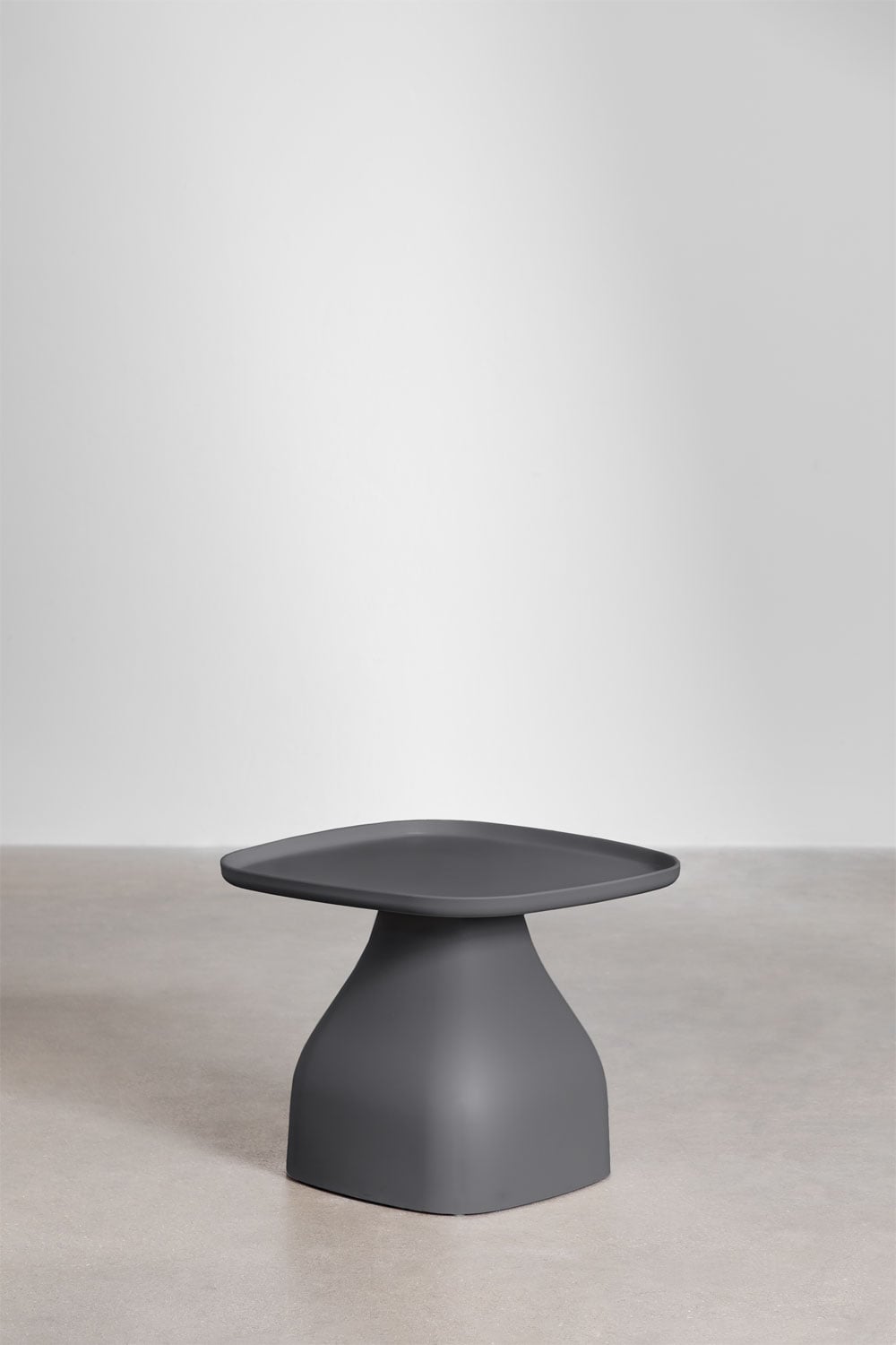 Square Garden Side Table 50x50 cm in Polypropylene Jubarri - SKLUM