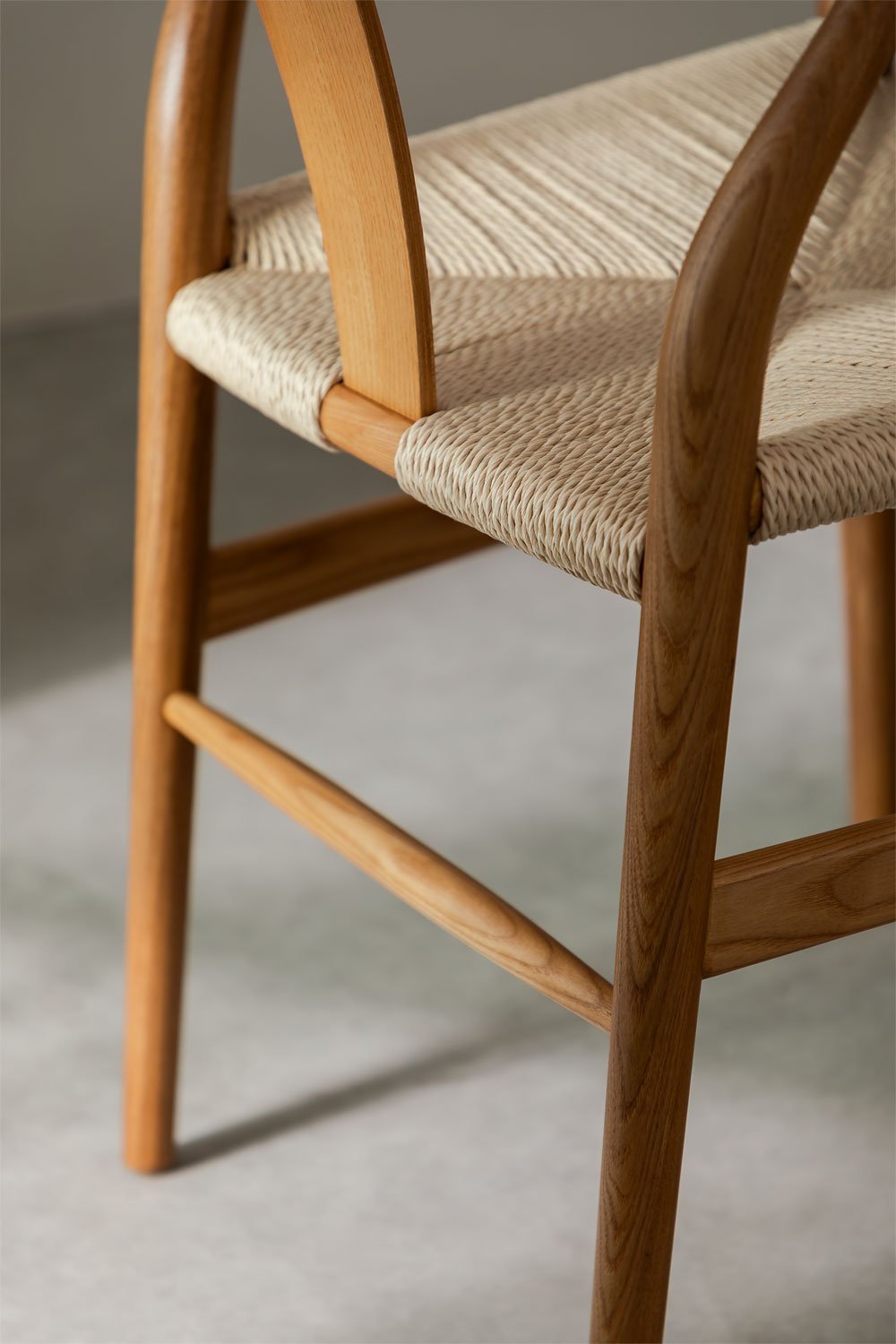 Wooden Chair Texture The Wishbone Chair Buche Geölt Bei Torquato.de