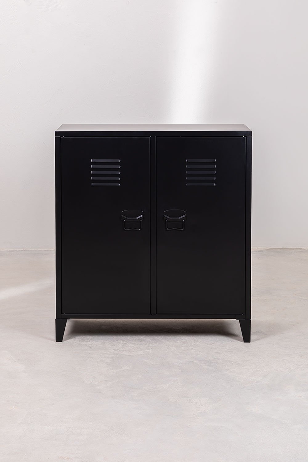 Pohpli Steel 2 Door Locker Sideboard - SKLUM