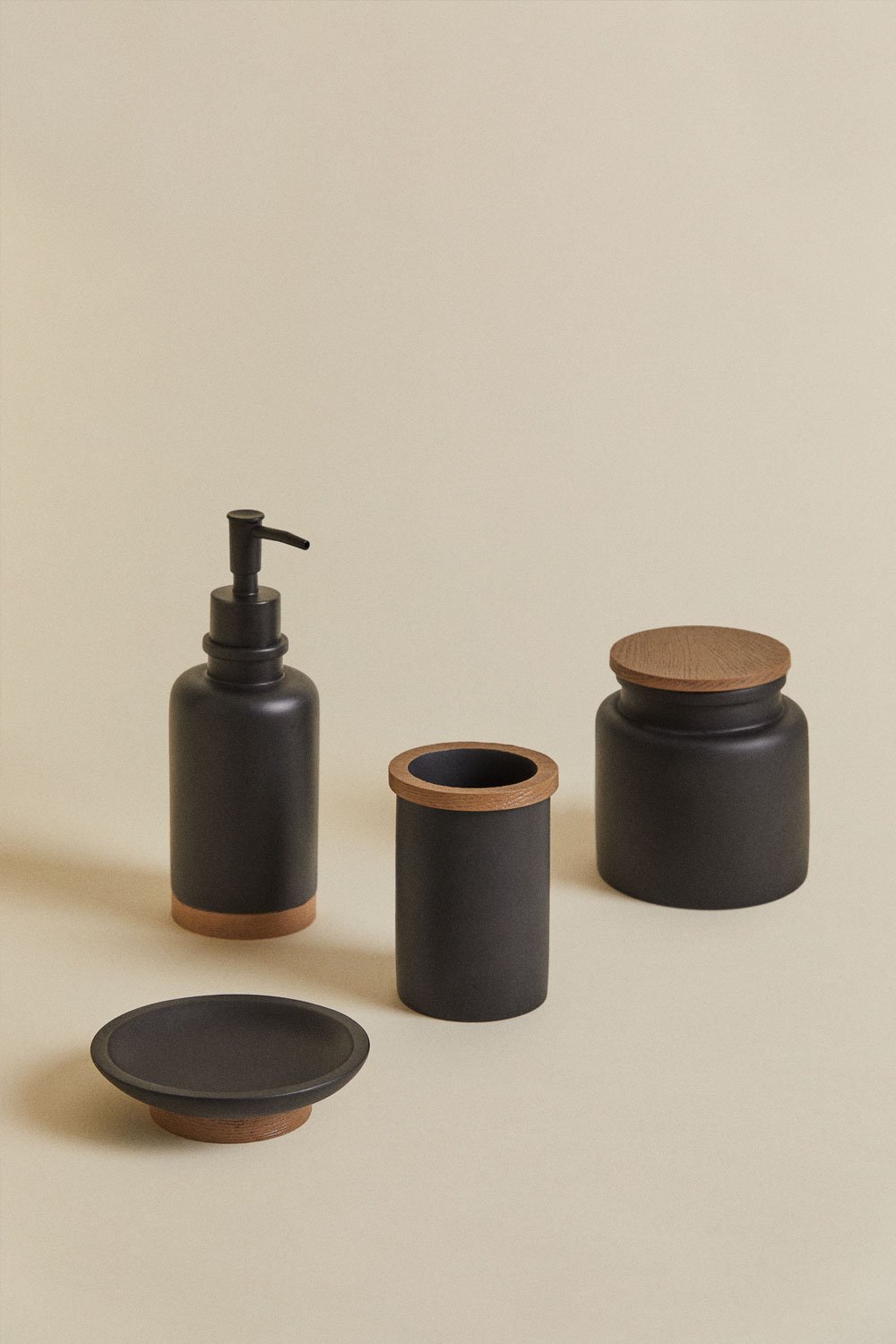 Canen resin bathroom set - SKLUM