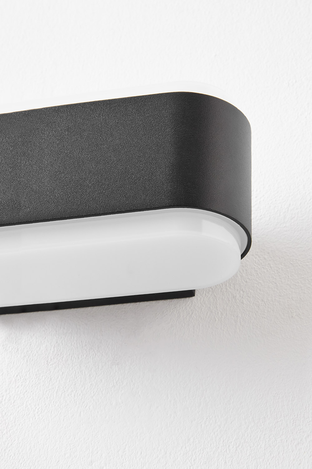 LED outdoor wall light in aluminum with 2 Ulenar light points - SKLUM