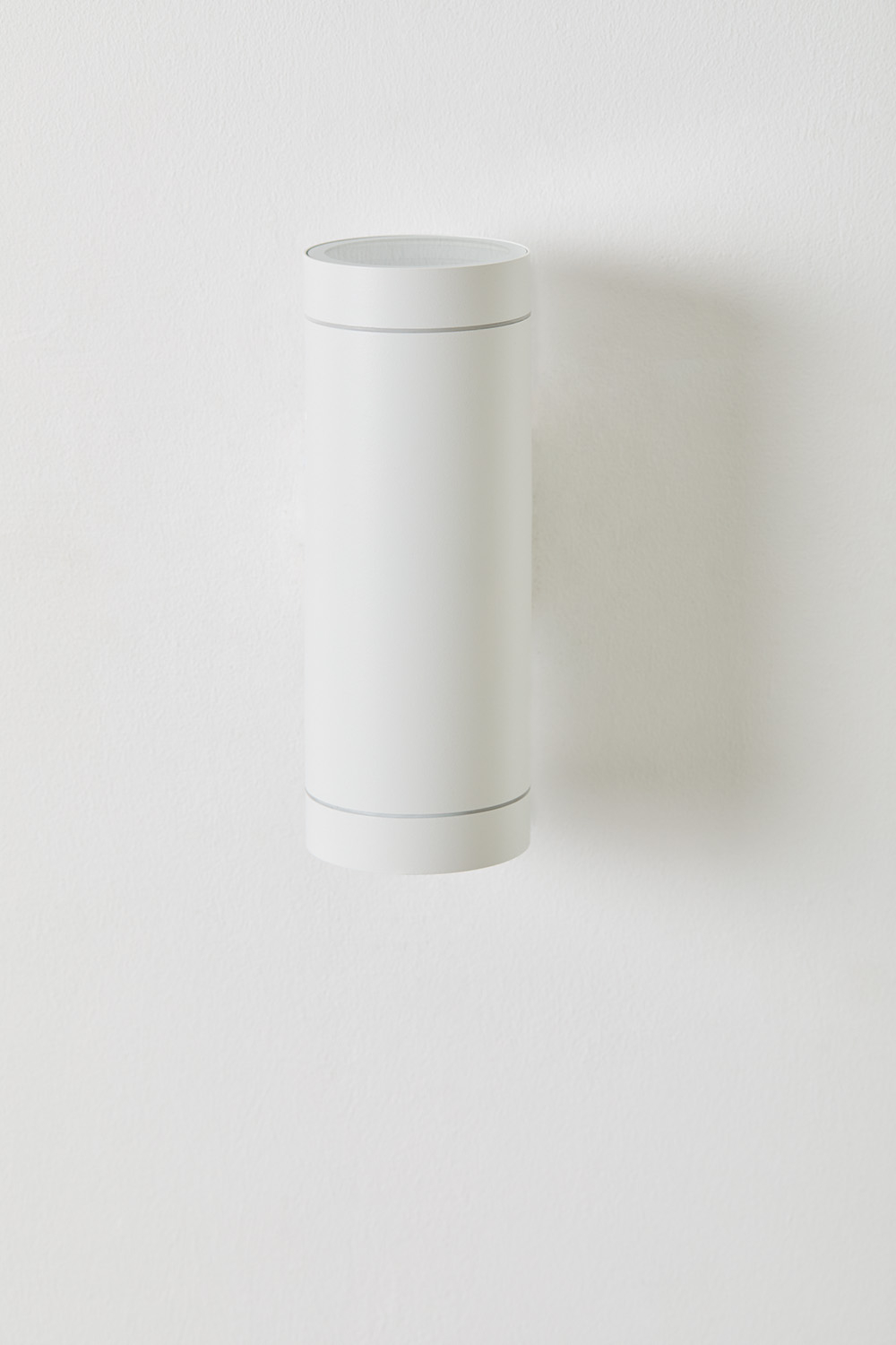 Sileno outdoor wall light in aluminium with 2 light points - SKLUM