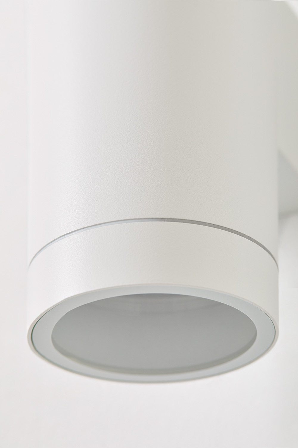 Sileno outdoor wall light in aluminium with 2 light points - SKLUM