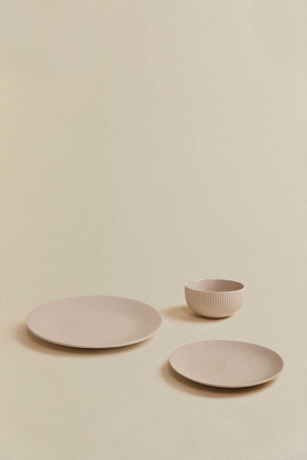 12-Piece Elmora New Bone China Dinnerware Set - SKLUM