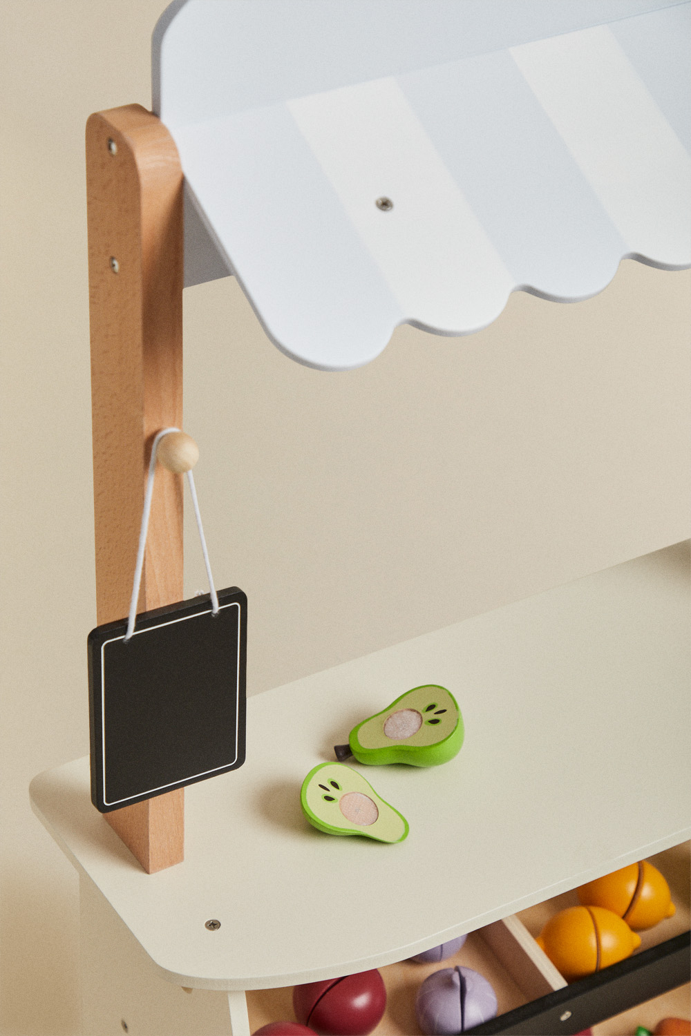 Aldebara Kids ecological wooden market - SKLUM