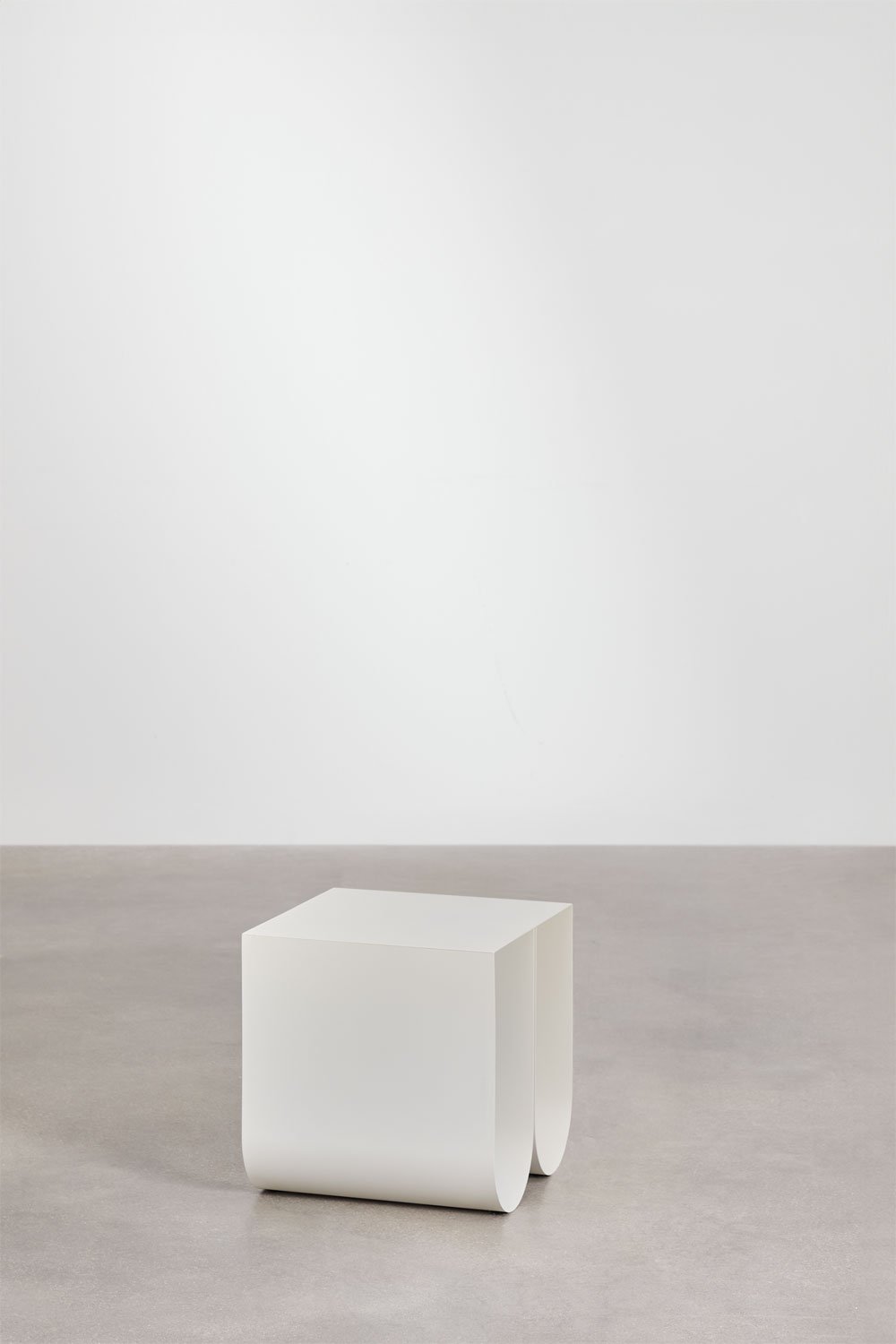 Square side table 40x40 cm in Olavi steel - SKLUM