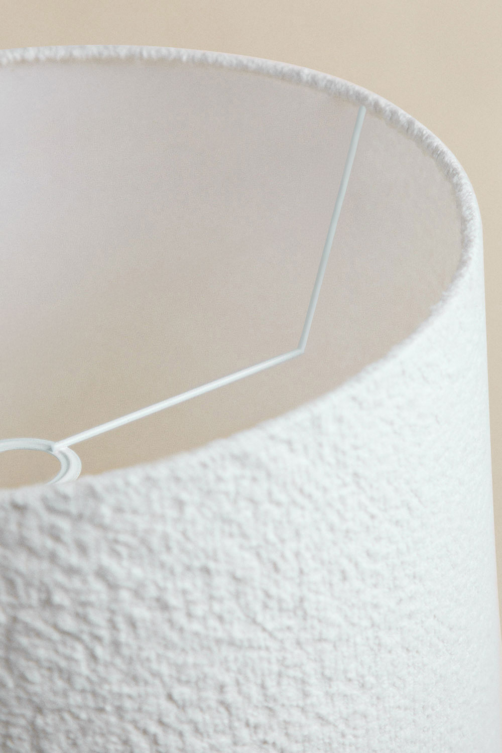 Delmore Bouclé fabric lampshade - SKLUM