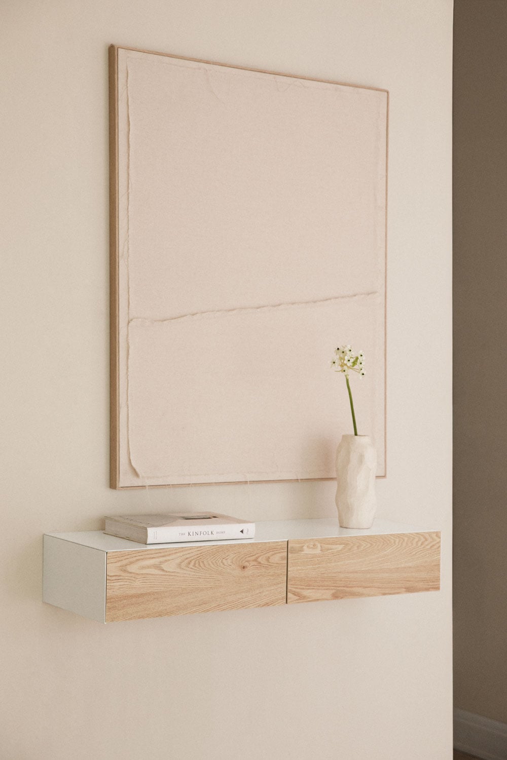 Florens wall-mounted hallway console - SKLUM