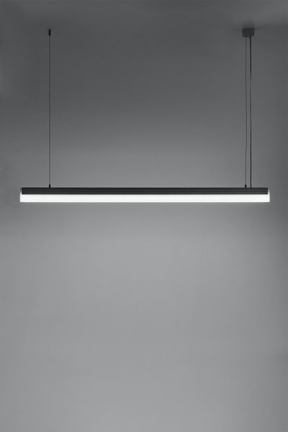 Linear LED aluminum ceiling lamp (120 cm) Joren - SKLUM