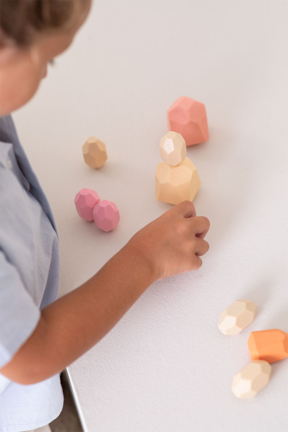 Wooden Stacking Stones Petri Kids - SKLUM