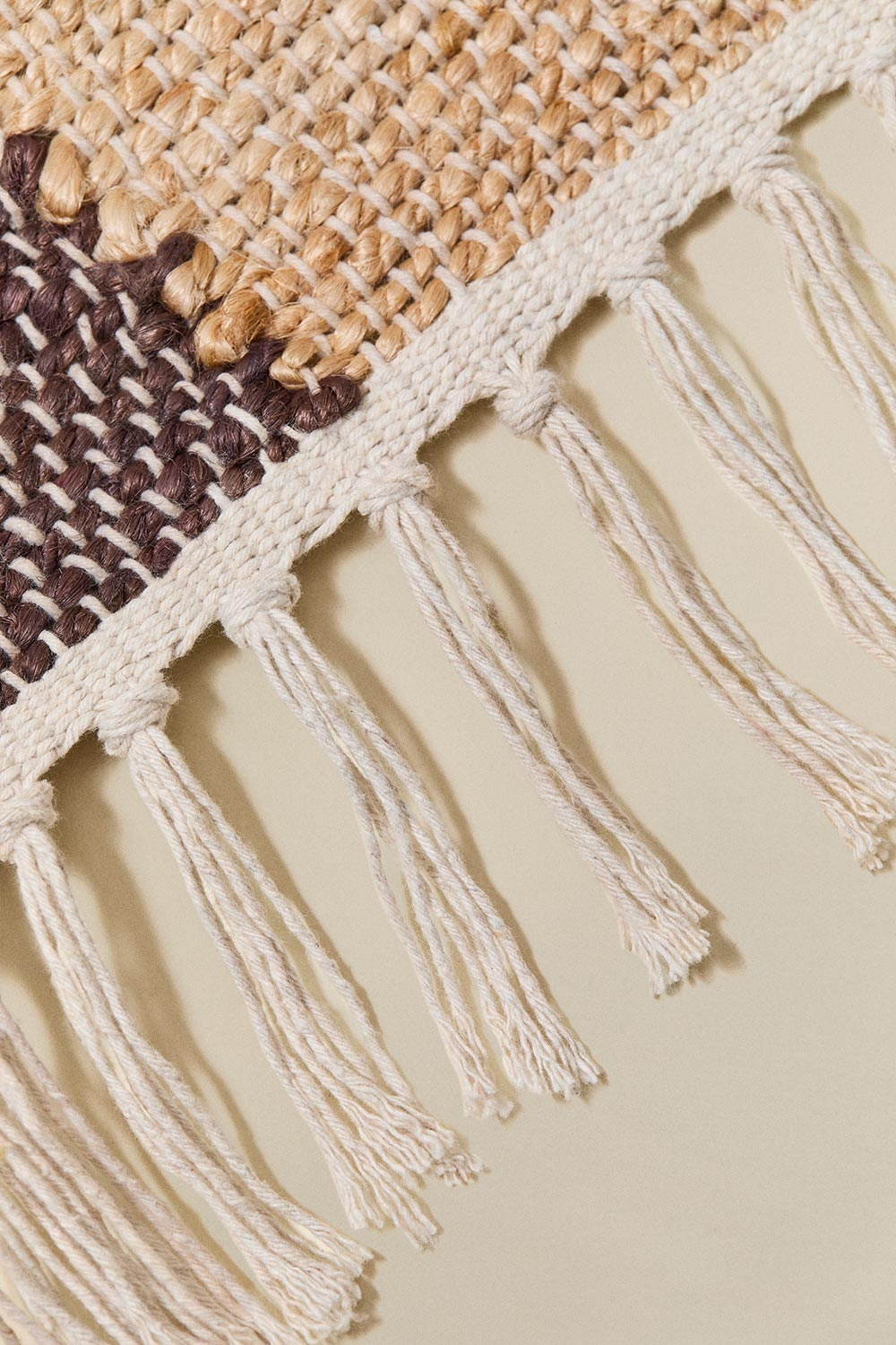 Serilda jute and cotton outdoor rug - SKLUM