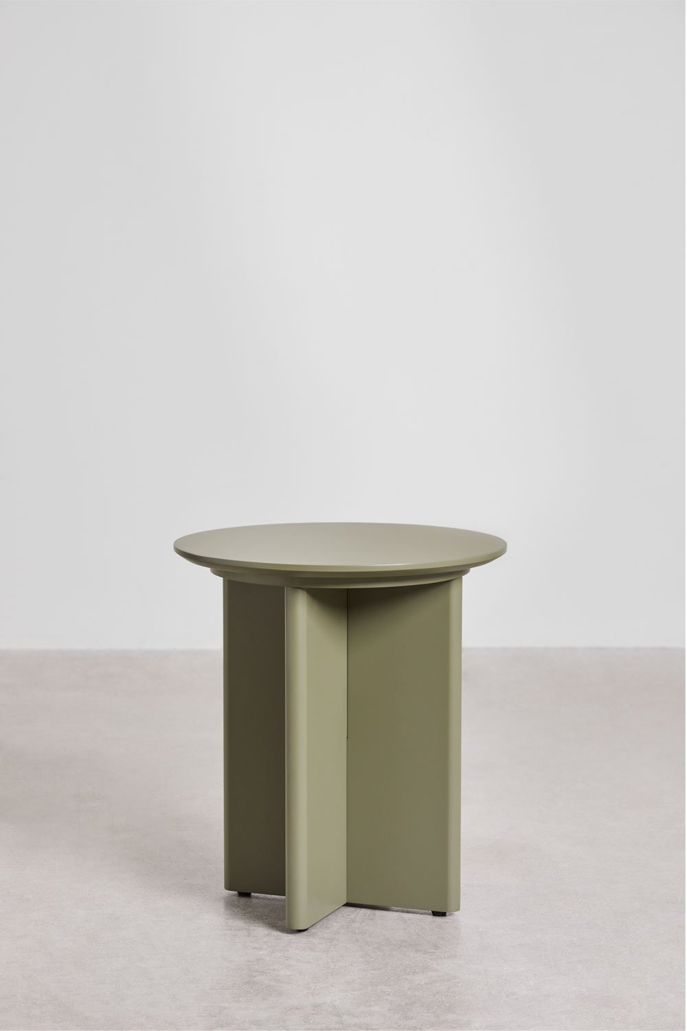 Round side table in MDF (Ø45 cm) Saonara - SKLUM