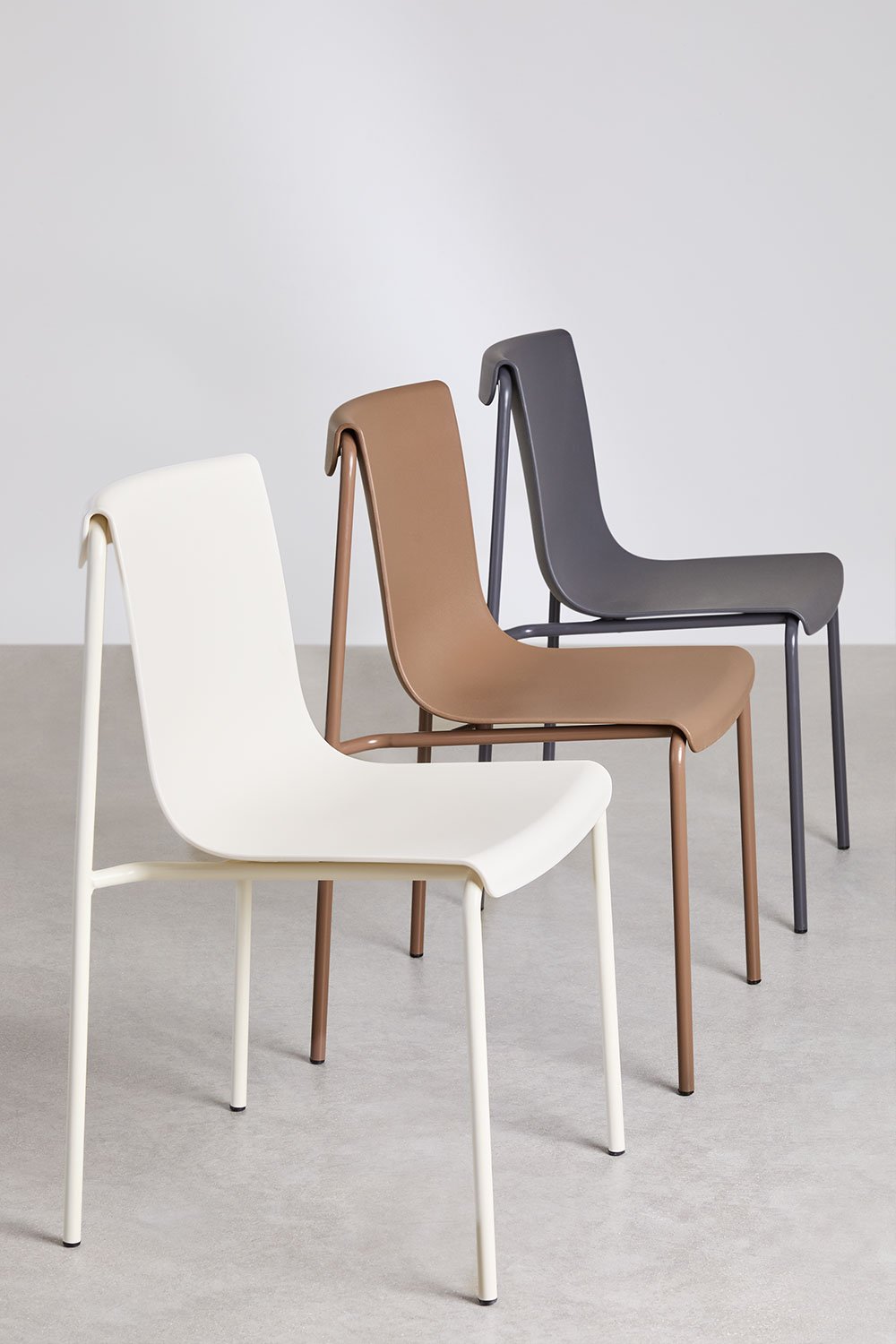 Ismene polypropylene dining chair - SKLUM
