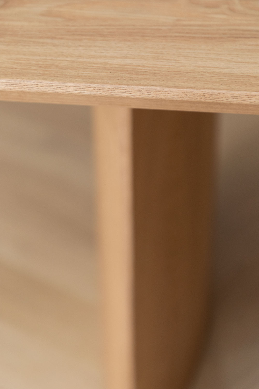 Rectangular dining table 200x100 cm in Tuareg MDF - SKLUM