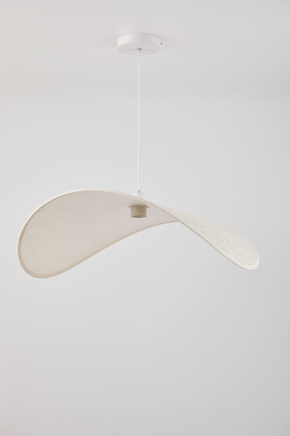 Bastil linen pendant ceiling lamp - SKLUM