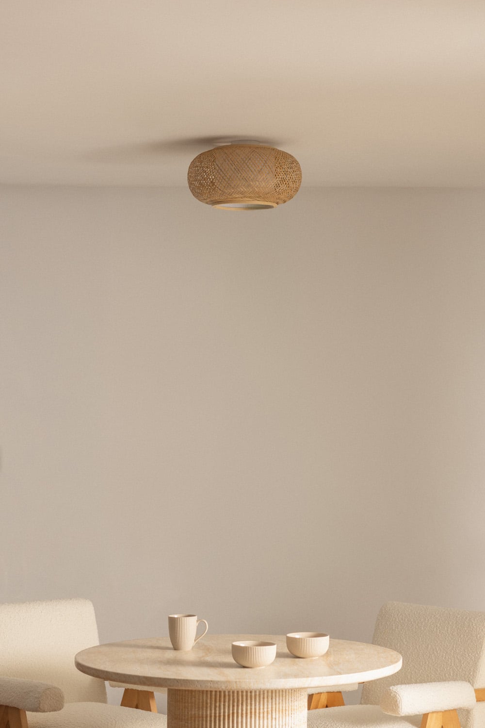 Terles bamboo ceiling light - SKLUM