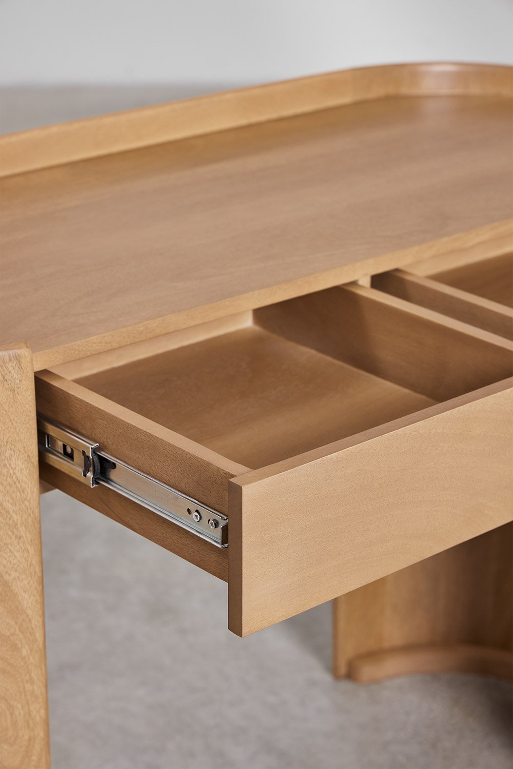 Sidney 120x45 cm mango wood entryway console - SKLUM