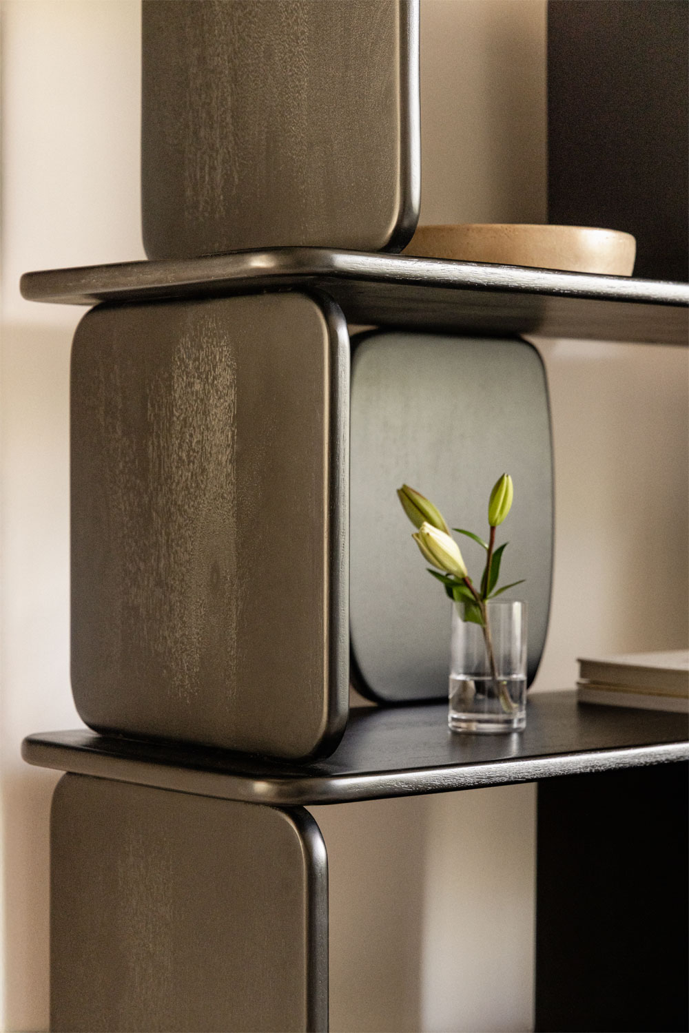 Agathe mango wood shelving unit - SKLUM