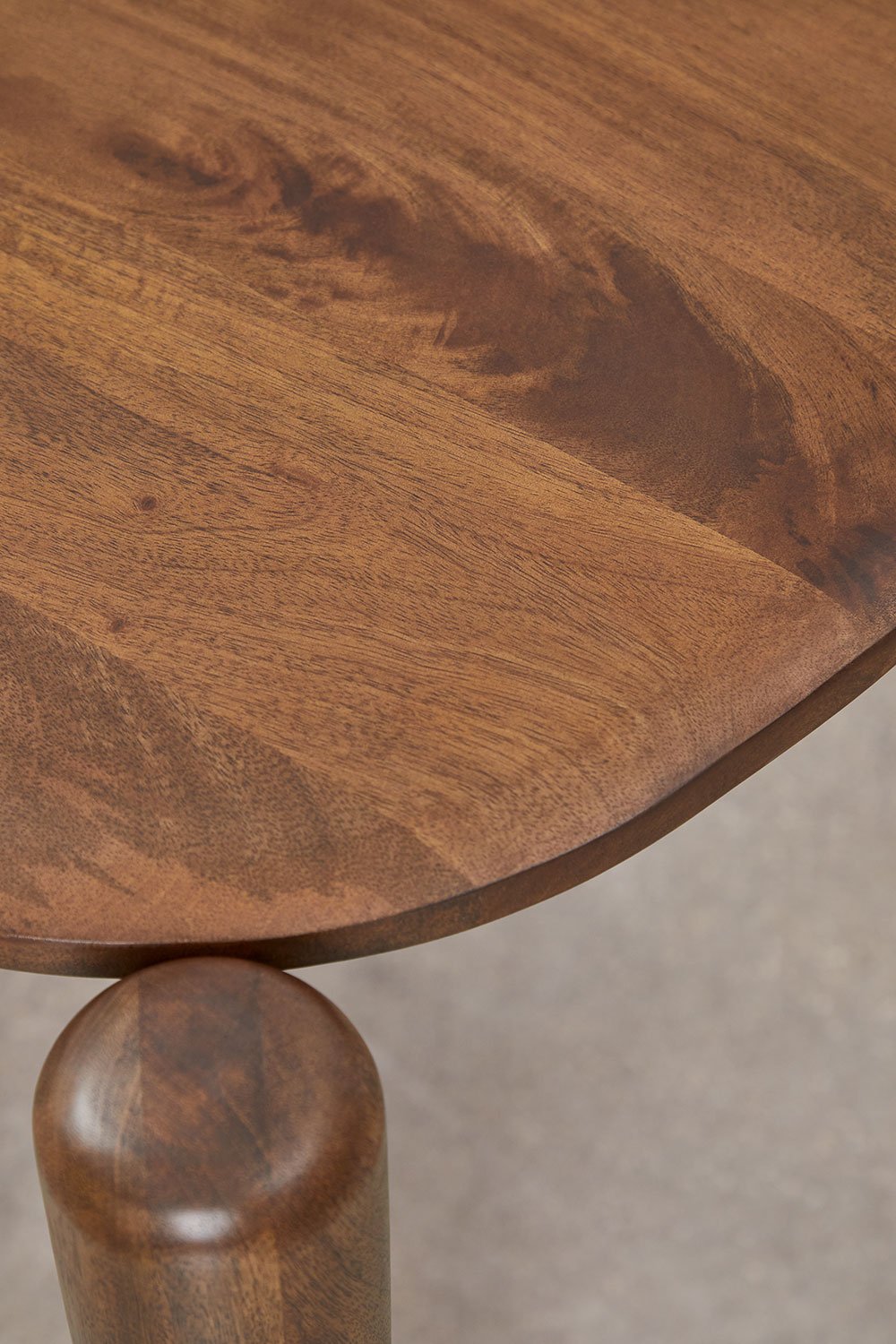 Rectangular dining table 200x90 cm in mango wood Gina - SKLUM