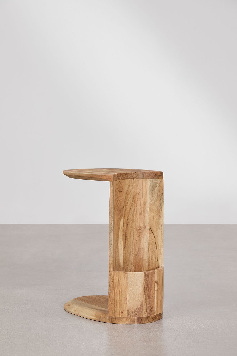 Kenoly wood side table 45x30 cm - SKLUM