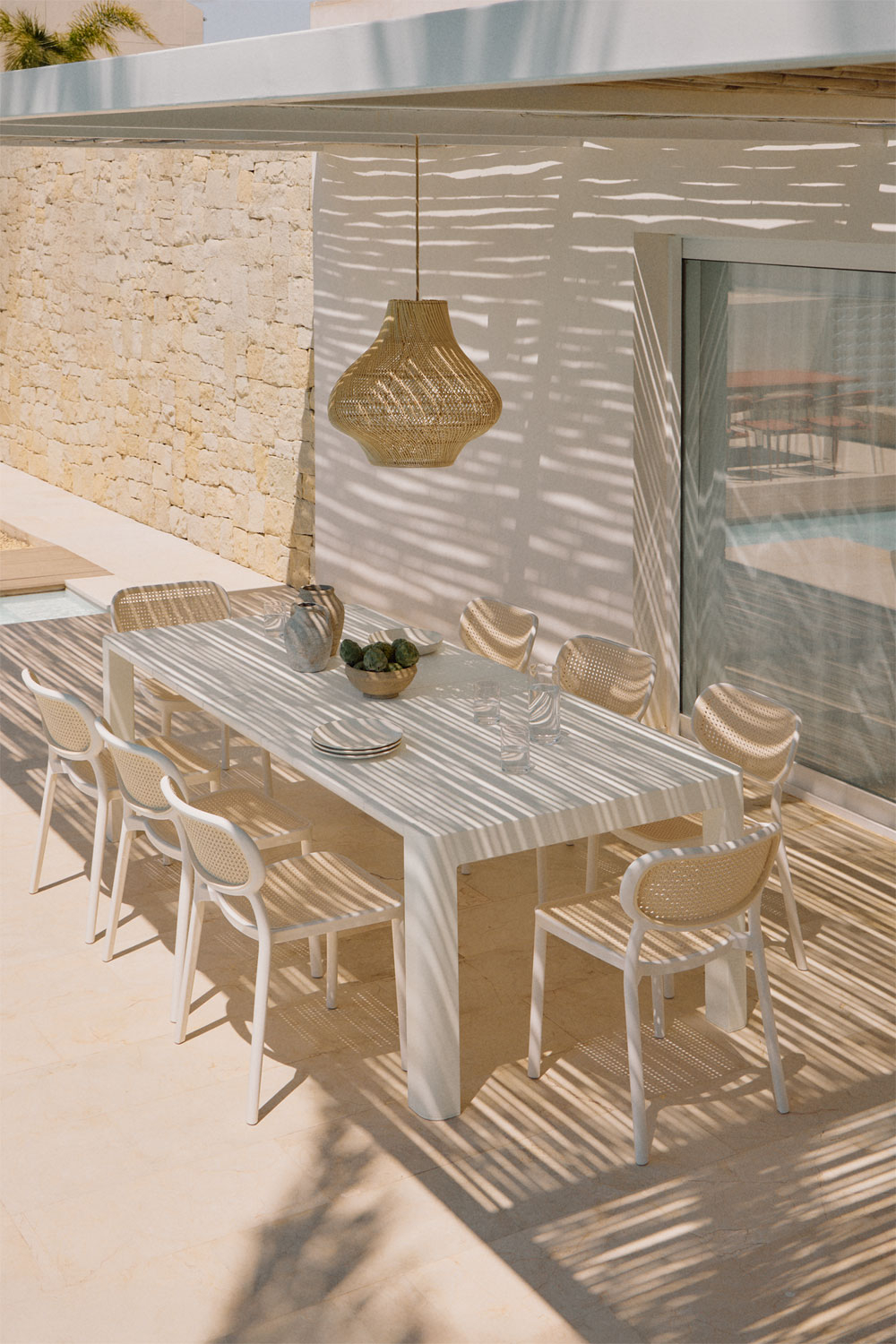 Arnadine Rectangular Garden Table - SKLUM