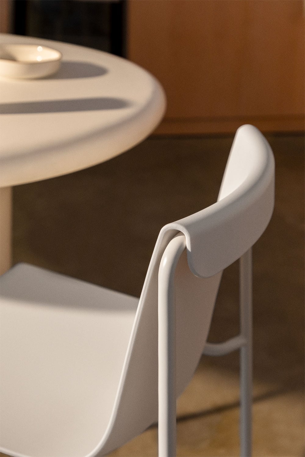 Pack of 4 Ismene polypropylene dining chairs - SKLUM