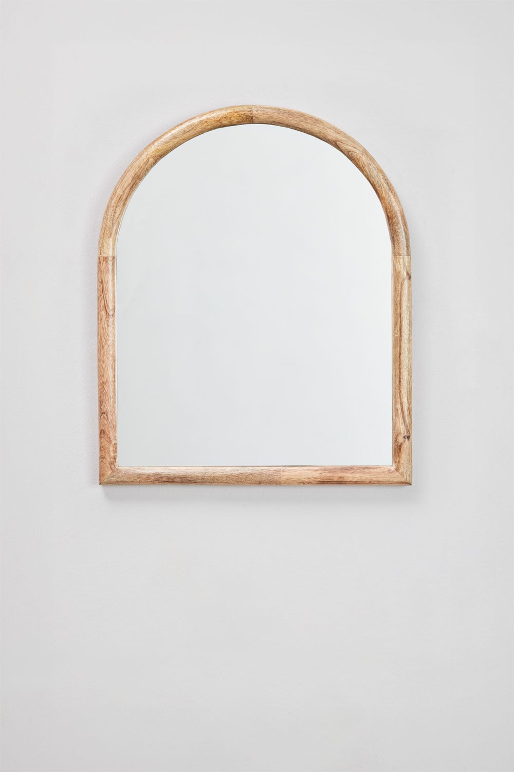 Patmos mango wood wall mirror - SKLUM