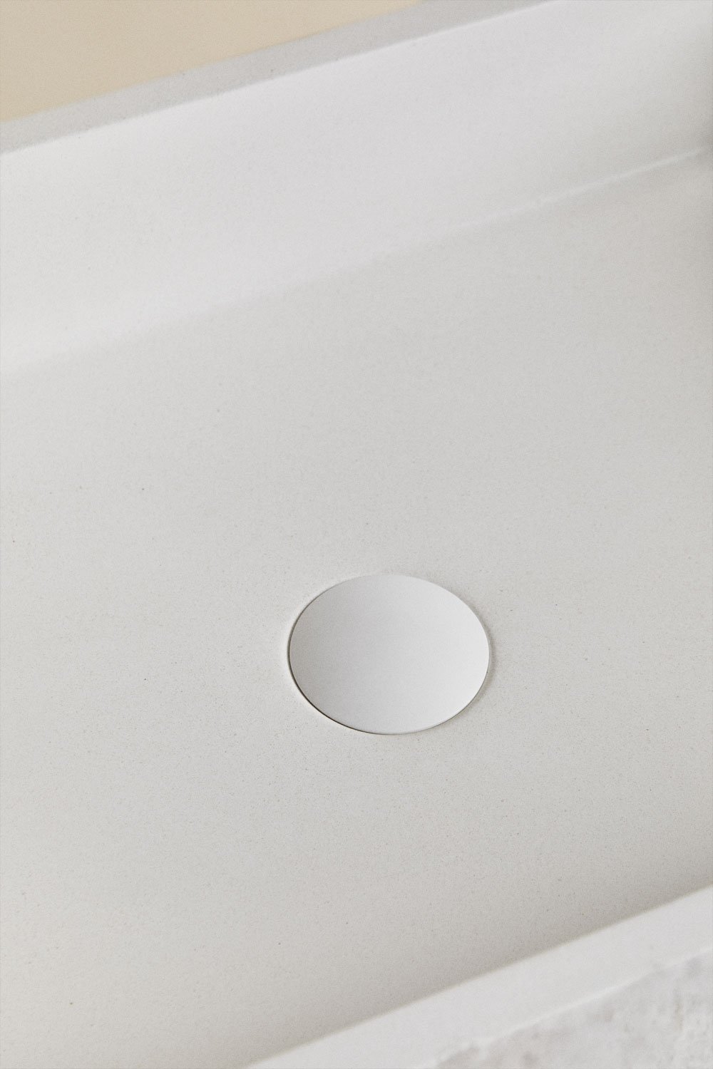 Rectangular sink 60x40 cm in cement Ushba - SKLUM