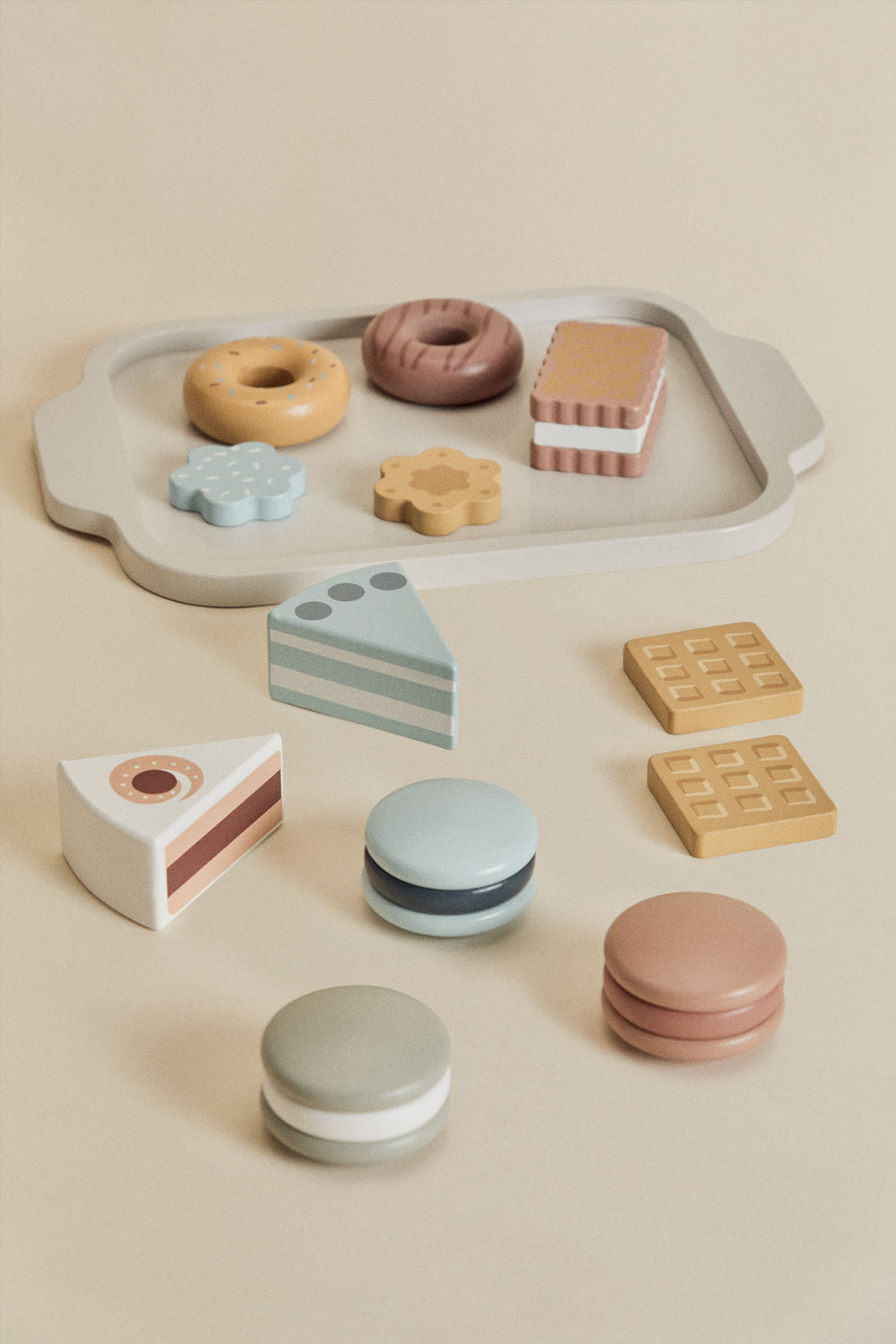 Leda Kids Wooden Bakery Accessory Set - SKLUM