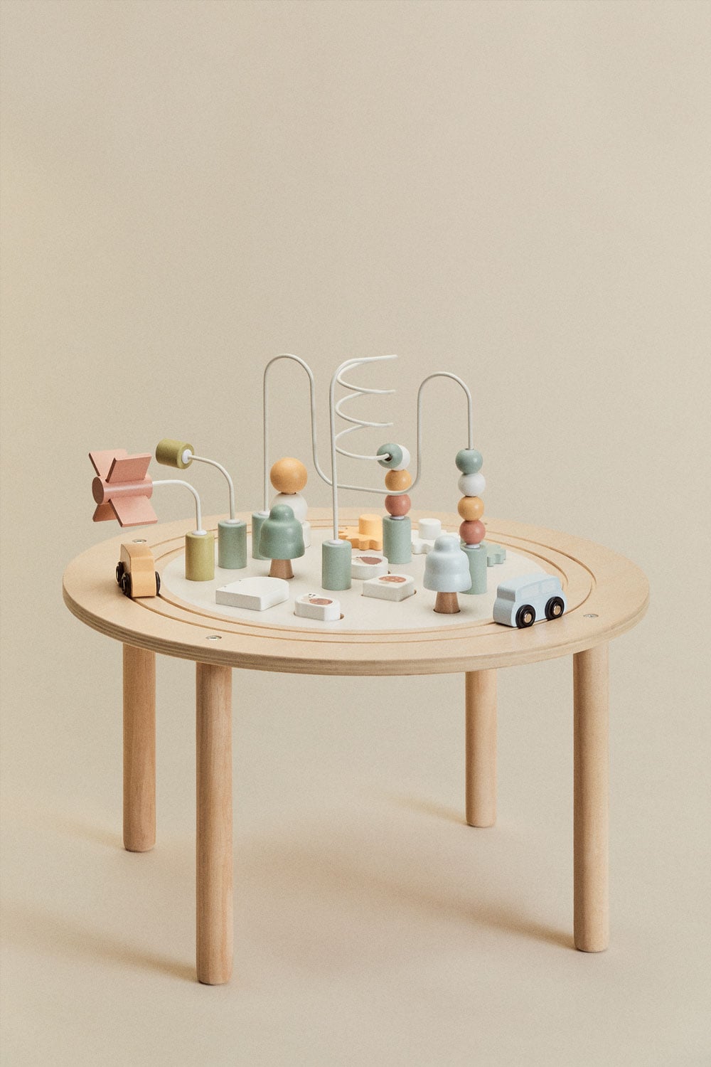 Columba Kids wooden multi-activity table - SKLUM