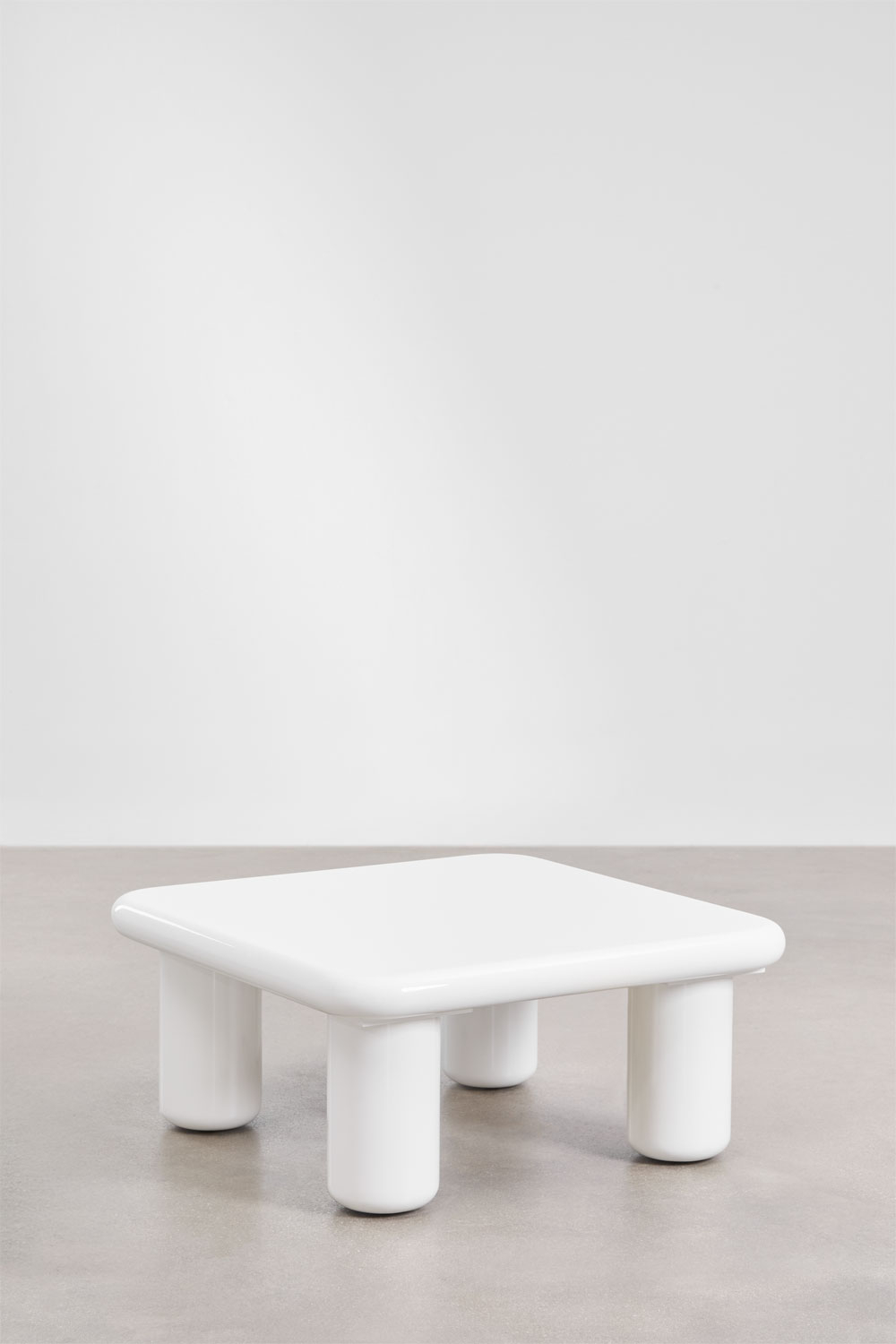 Riverton square side table 80x80 cm in MDF - SKLUM
