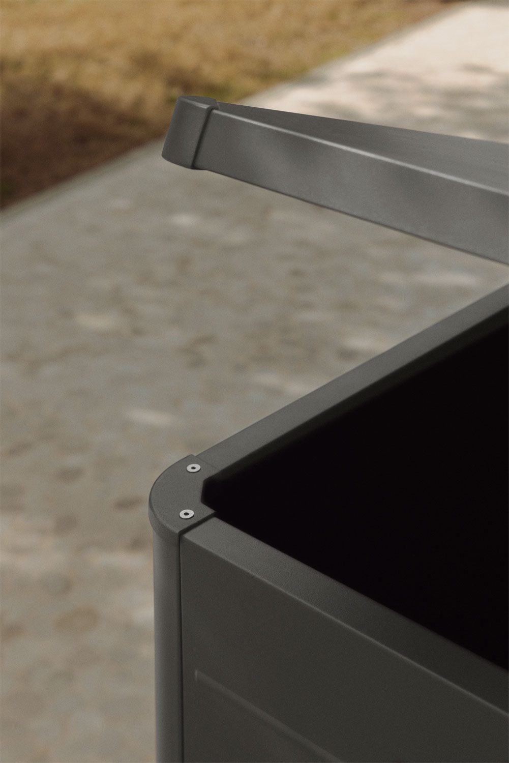 Forzan steel garden storage chest - SKLUM